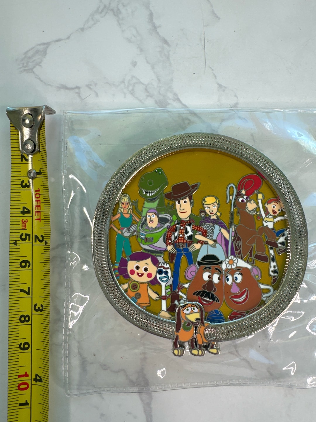 Disney Limited Edition Pin Toy Story Barbie Buzz Woody Profile Family ...