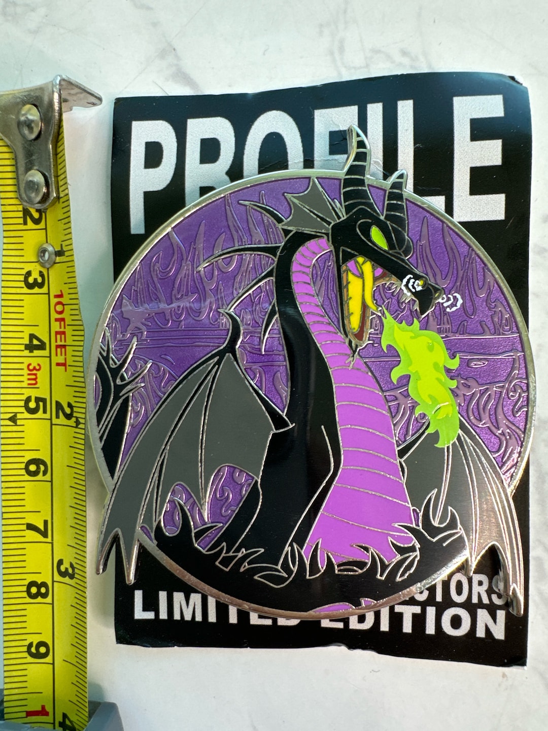 Disney Limited Edition Pin Maleficent Dragon Sleeping Beauty Villain ...