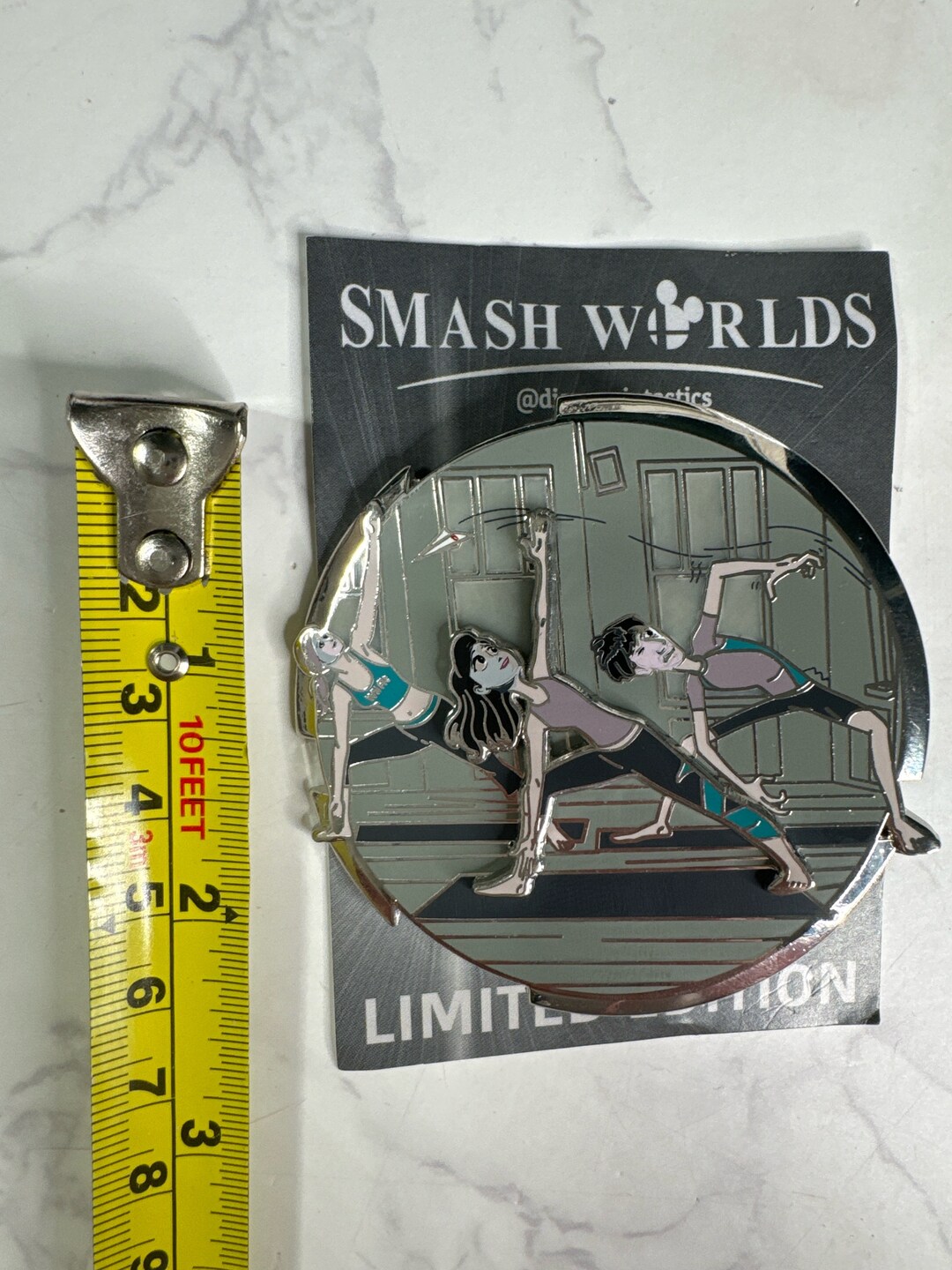 Disney Limited Edition Pin Paperman George Meg Wii Fit Smash Worlds ...