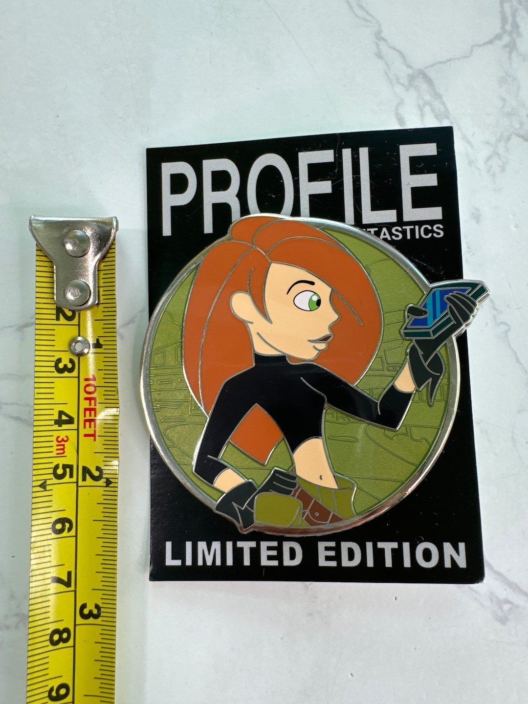 Disney Limited Edition Pin Kim Possible Cell Phone Heroine WDI Profile ...