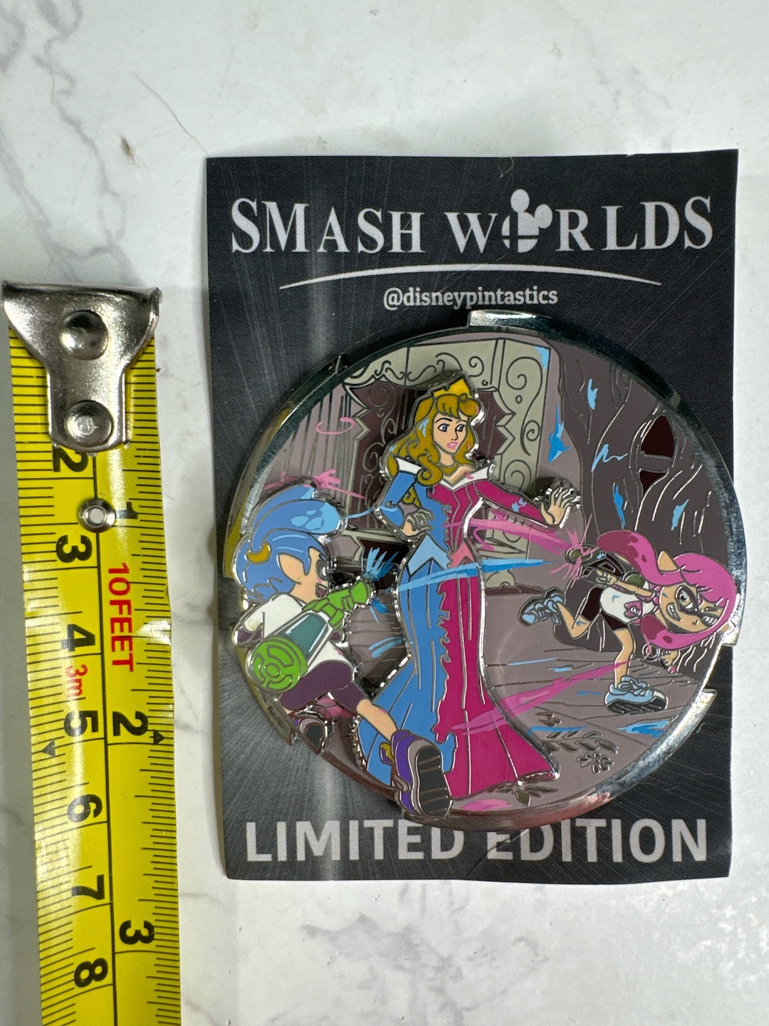 Disney Limited Edition Pin Aurora Splatoon Nintendo Game Smash Worlds ...