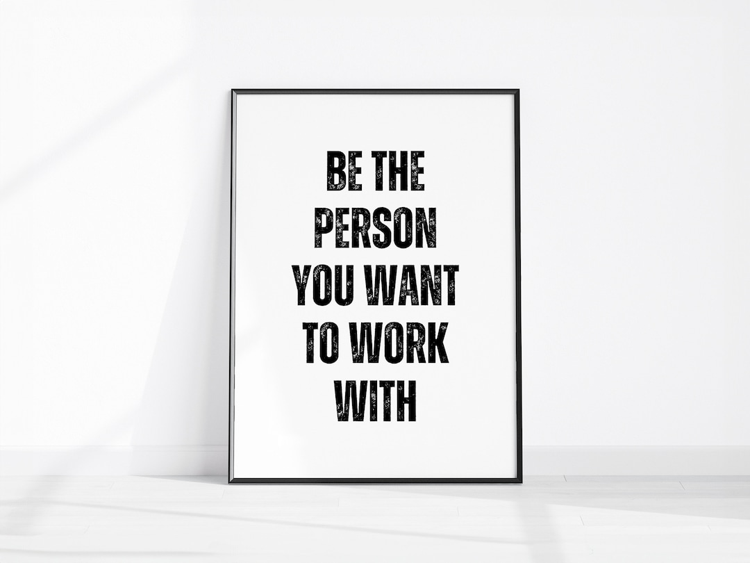 Office Wall Art, Teamwork Quotes, Office Décor Print, Workplace ...