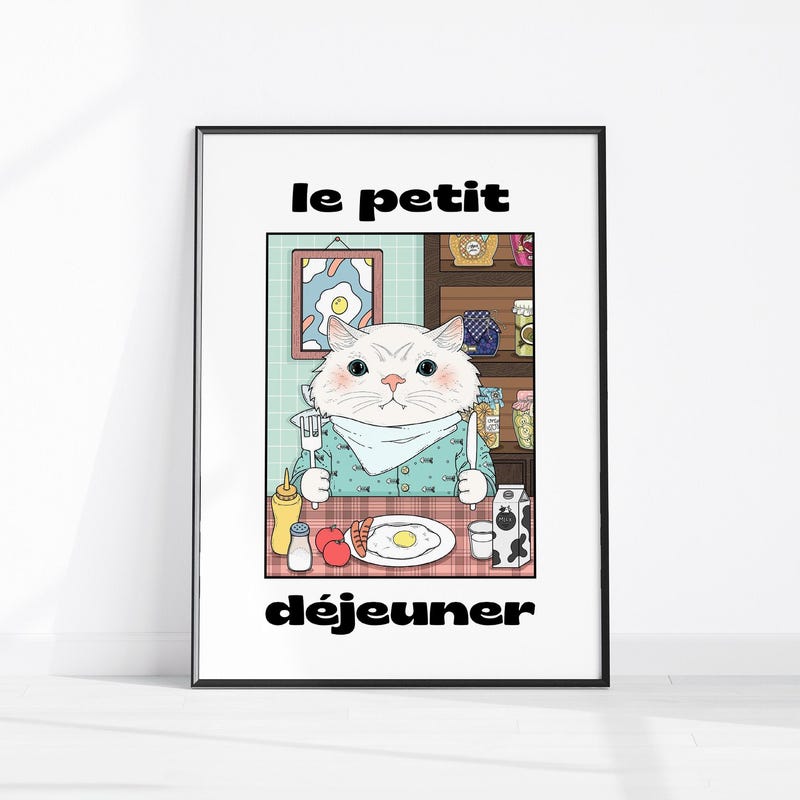 Petit Dejeuner - Etsy