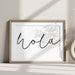Hola Print, Entryway Sign, Hola Printable Wall Art, Office Print, Home ...