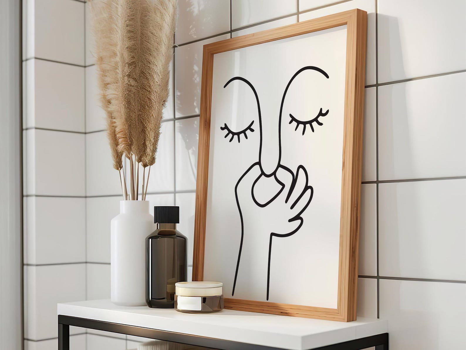 Bad Smell Humorous Bathroom Wall Art, Funny Toilet Poster, Modern ...