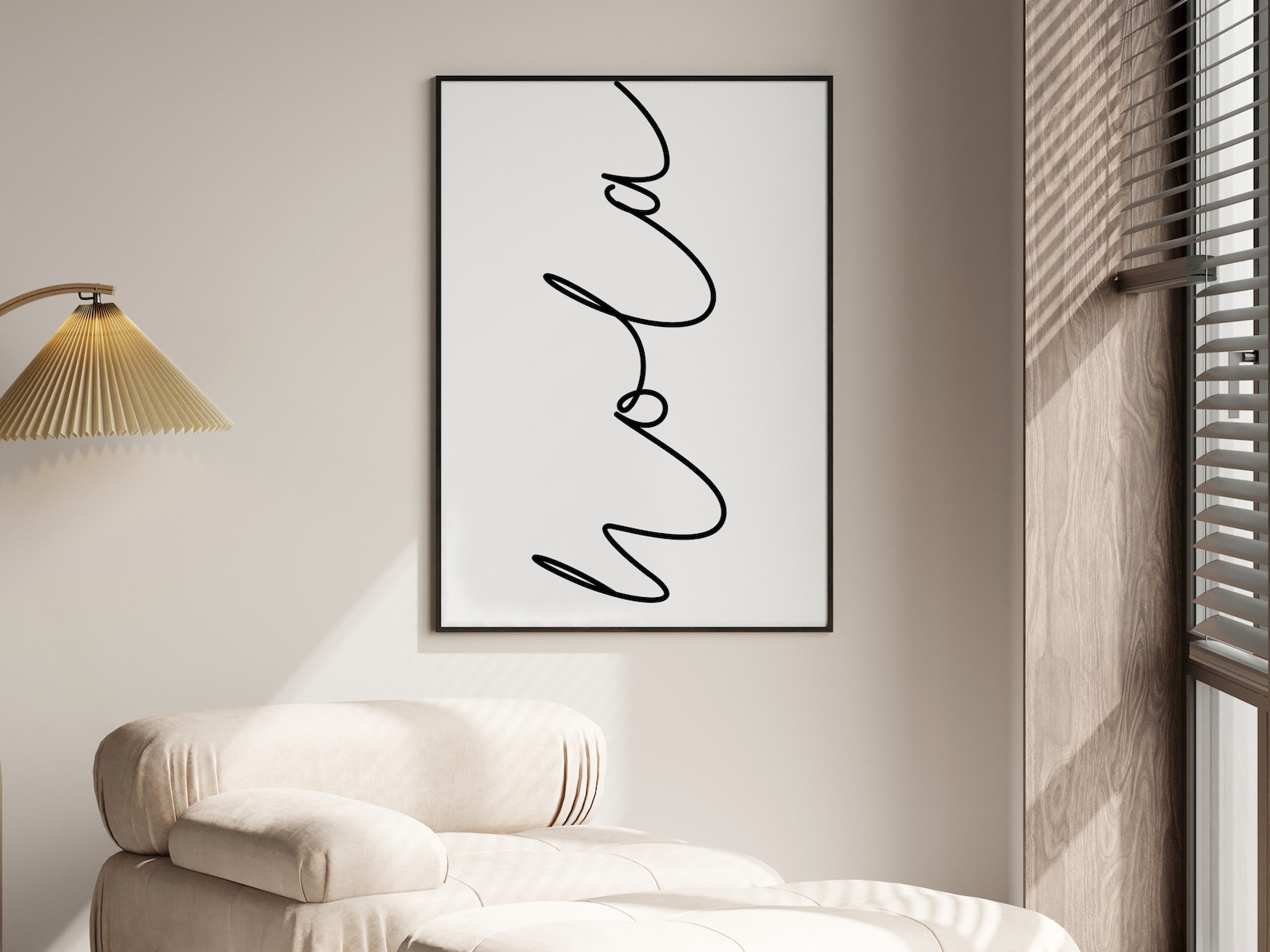 Hola Print, Entryway Sign, Hola Printable Wall Art, Office Print, Home ...