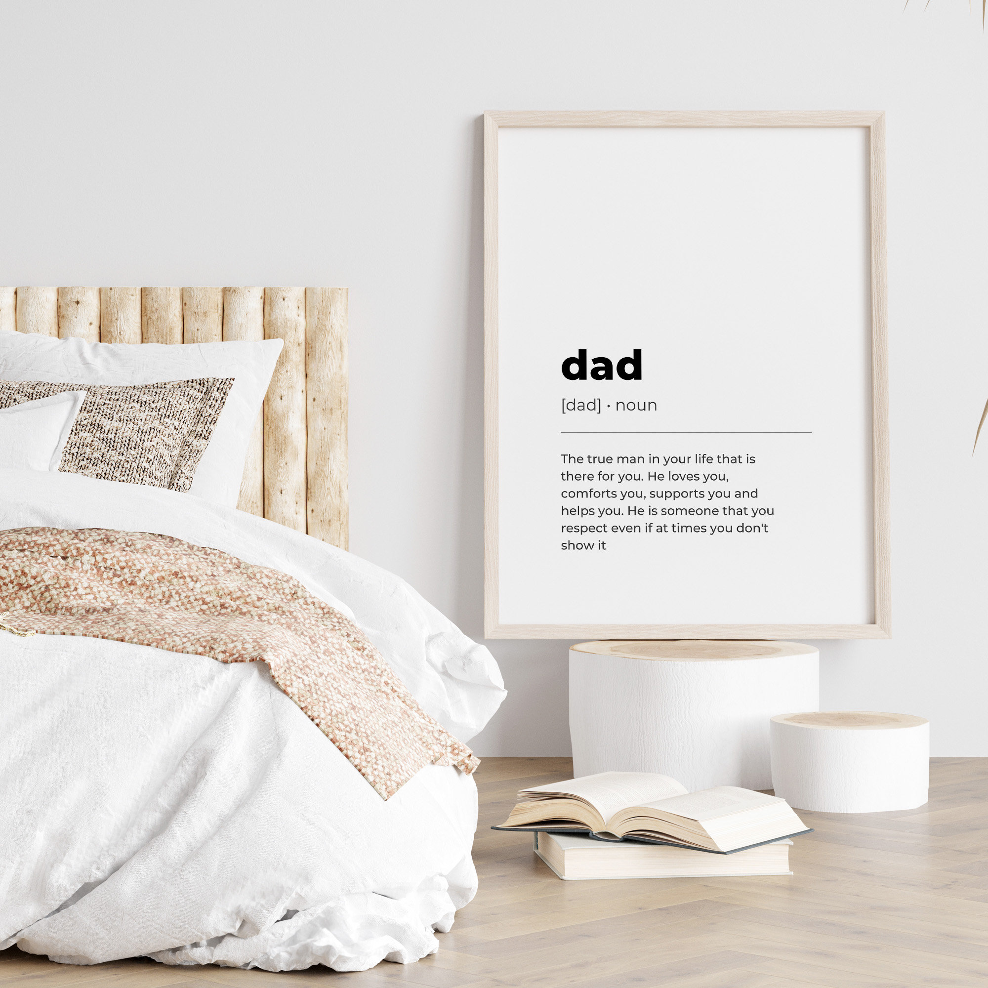 Dad Definition Meaning, Printable Wall Art Dad Gift, Father’s Day Print ...