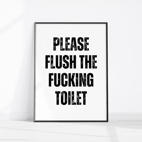 Bathroom Printable Wall Art - Etsy