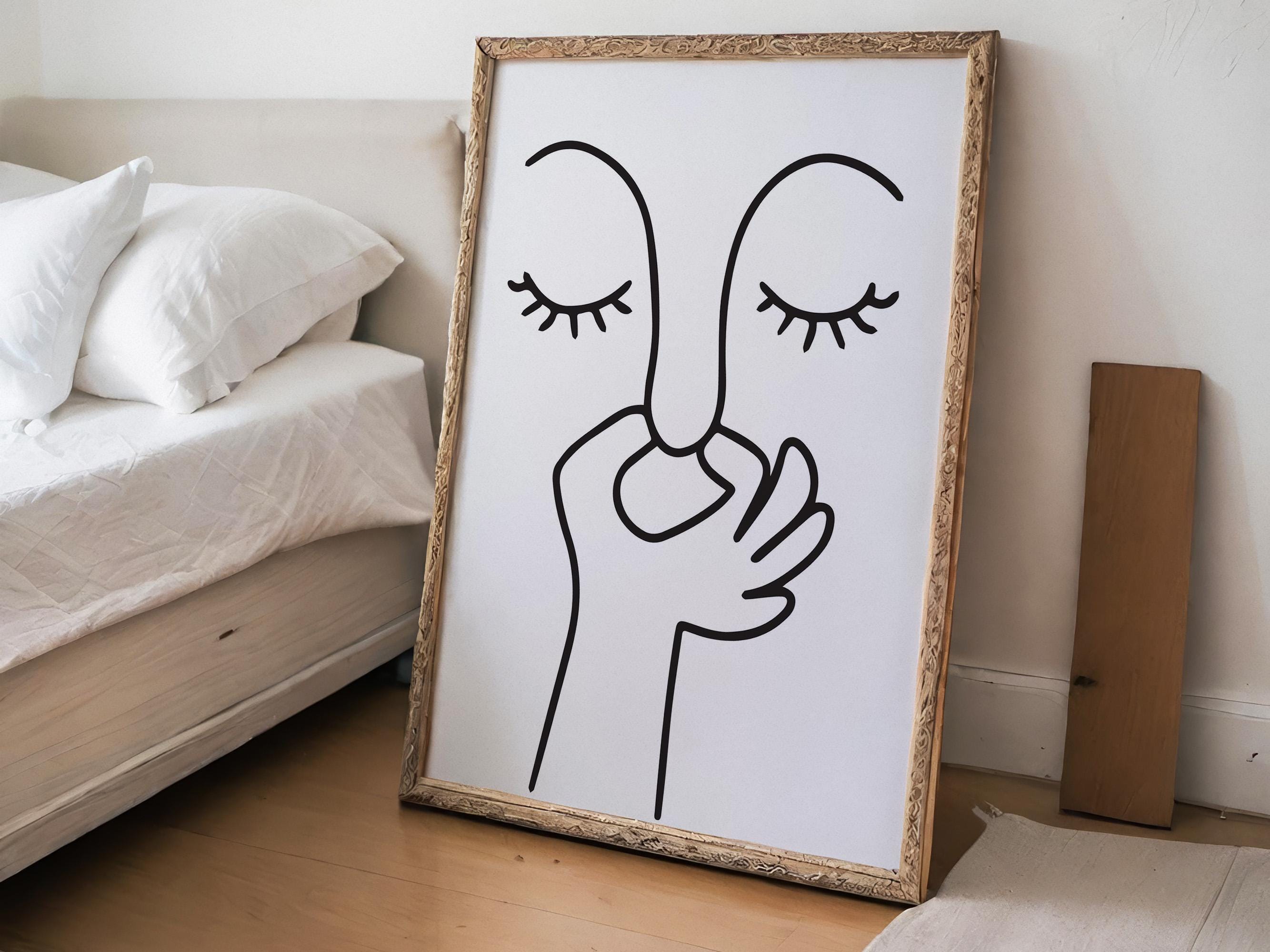 Bad Smell Humorous Bathroom Wall Art, Funny Toilet Poster, Modern ...