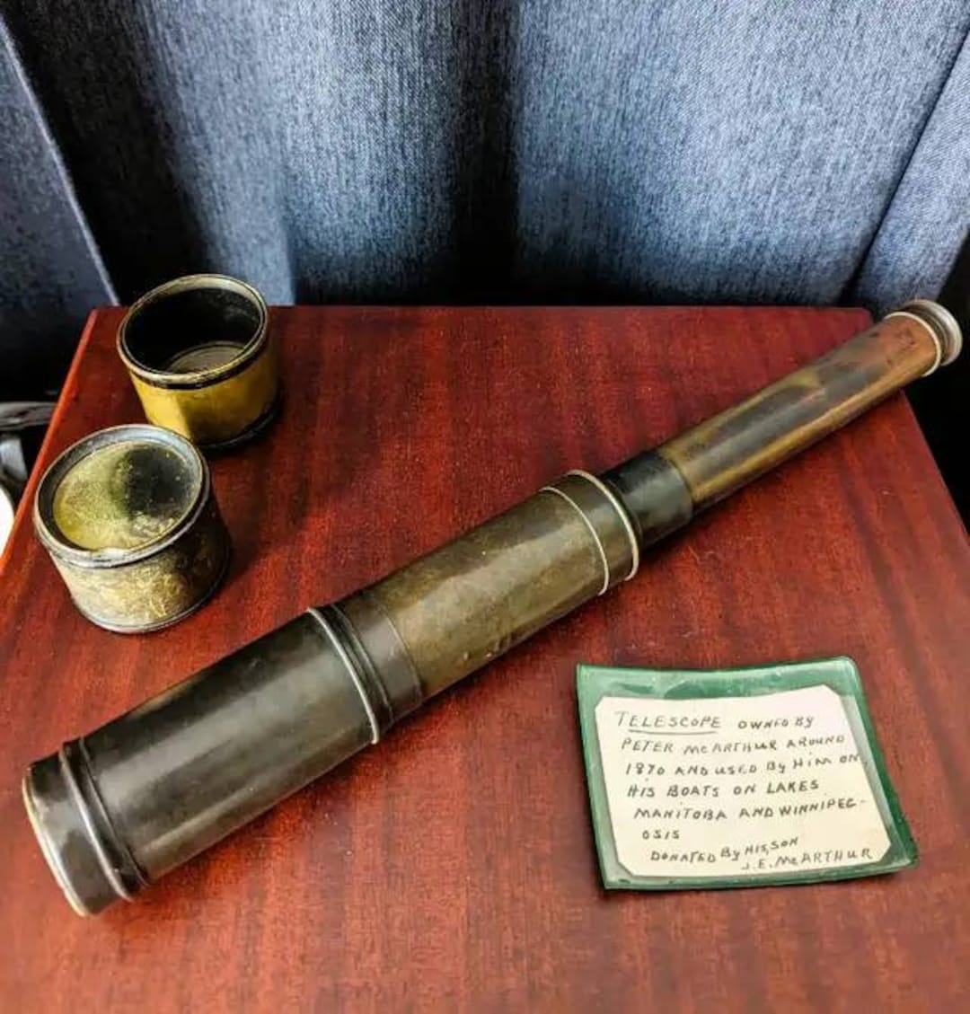 Antique Mid 18th Century Brass Nautical Telescope - Etsy