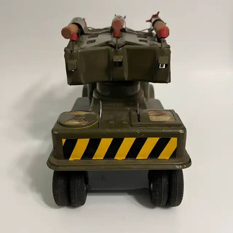 1950's Vintage Yonezawa GMC Rocket Launcher Truck Tin Friction - Etsy