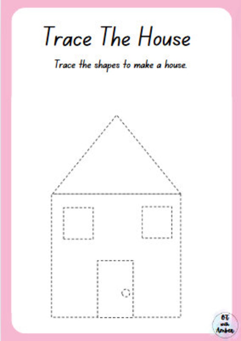 Handwriting Development Activity Workbook Ages 4-6 - Etsy