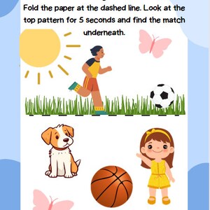 Visual Perception Workbook: Visual Memory - Etsy