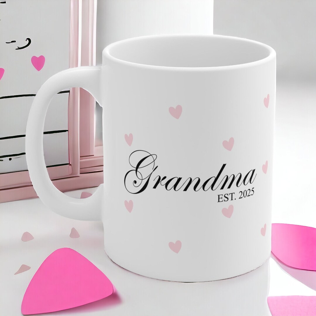 Grandma Est. 2025, Promoted From Parents to Grandparents Pregnancy ...