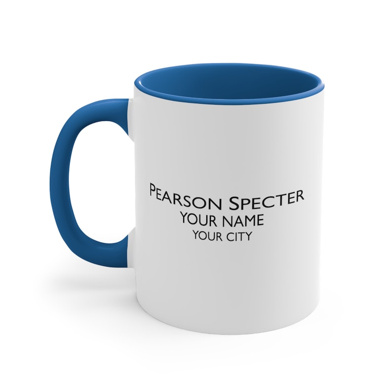 Personalized Suits Mug, Suits TV Show Mug, Pearson Specter Litt Mug ...