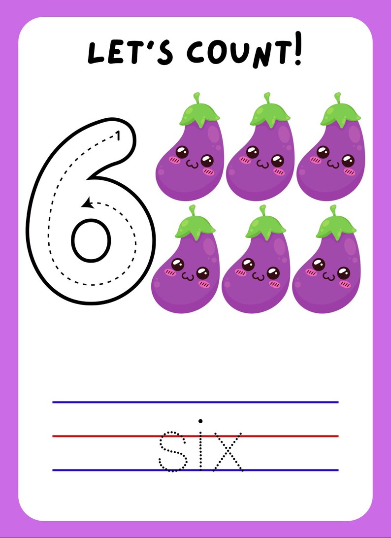 Numbers - Etsy