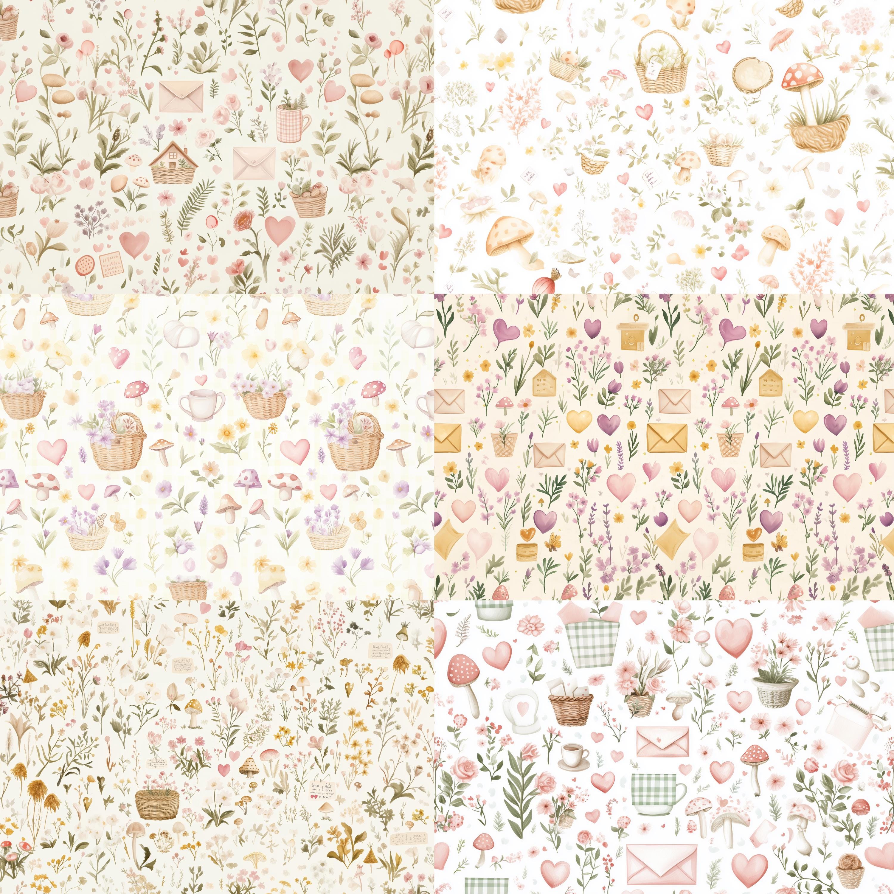Junk Journal Cottagecore Scrapbook Kit Printable Ephemera Digital Paper ...