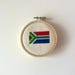 South Africa Flag Cross Stitch Pattern - Etsy