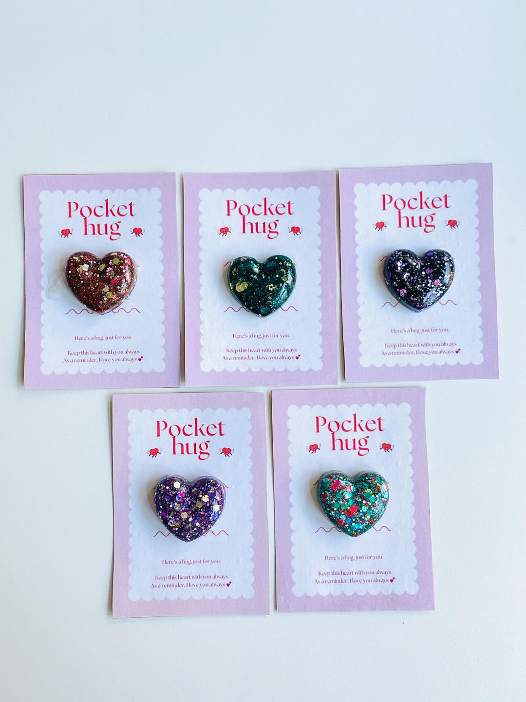 Pocket Hug Heart, a Small Cute Thoughtful Gift and Token of Love for ...