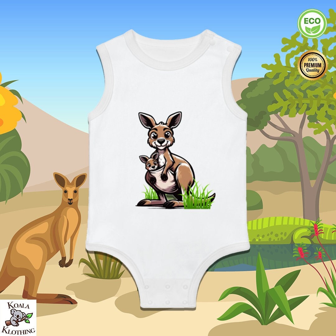 Kangaroo Sleeveless Bodysuit - Etsy