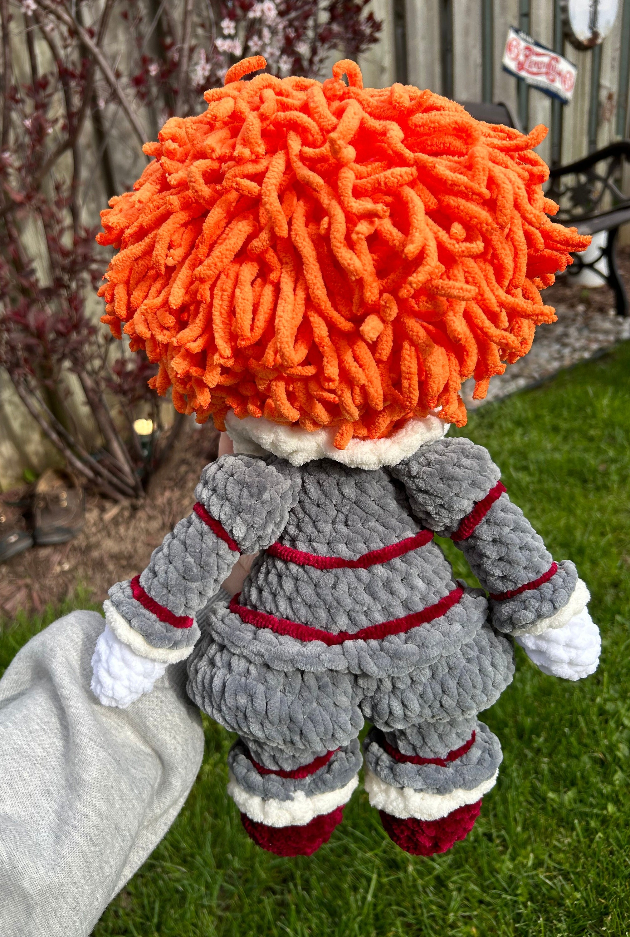 Crochet Wise Clown Slasher Stuffed Plush Character - Etsy