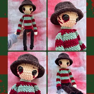 Slender Slasher Bundle *CROCHET PATTERN* Hockey Mask & Nightmare ...
