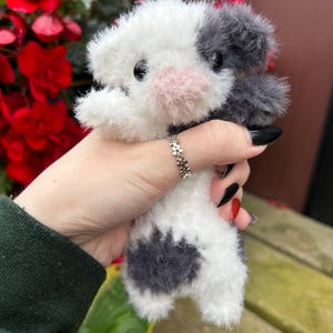 Crochet Pocket Sized Animals With Weighted Body Stuffed Plush *made to ...