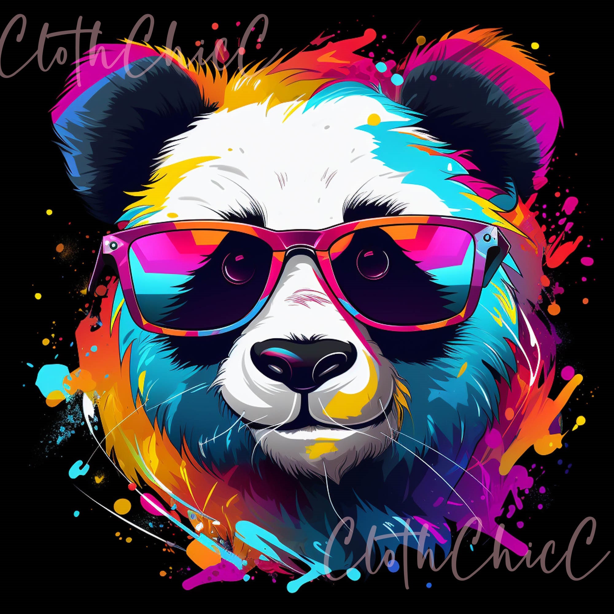 Cool Panda PNG Clipart, Panda Hip Hop PNG Clipart, Graffiti Panda ...