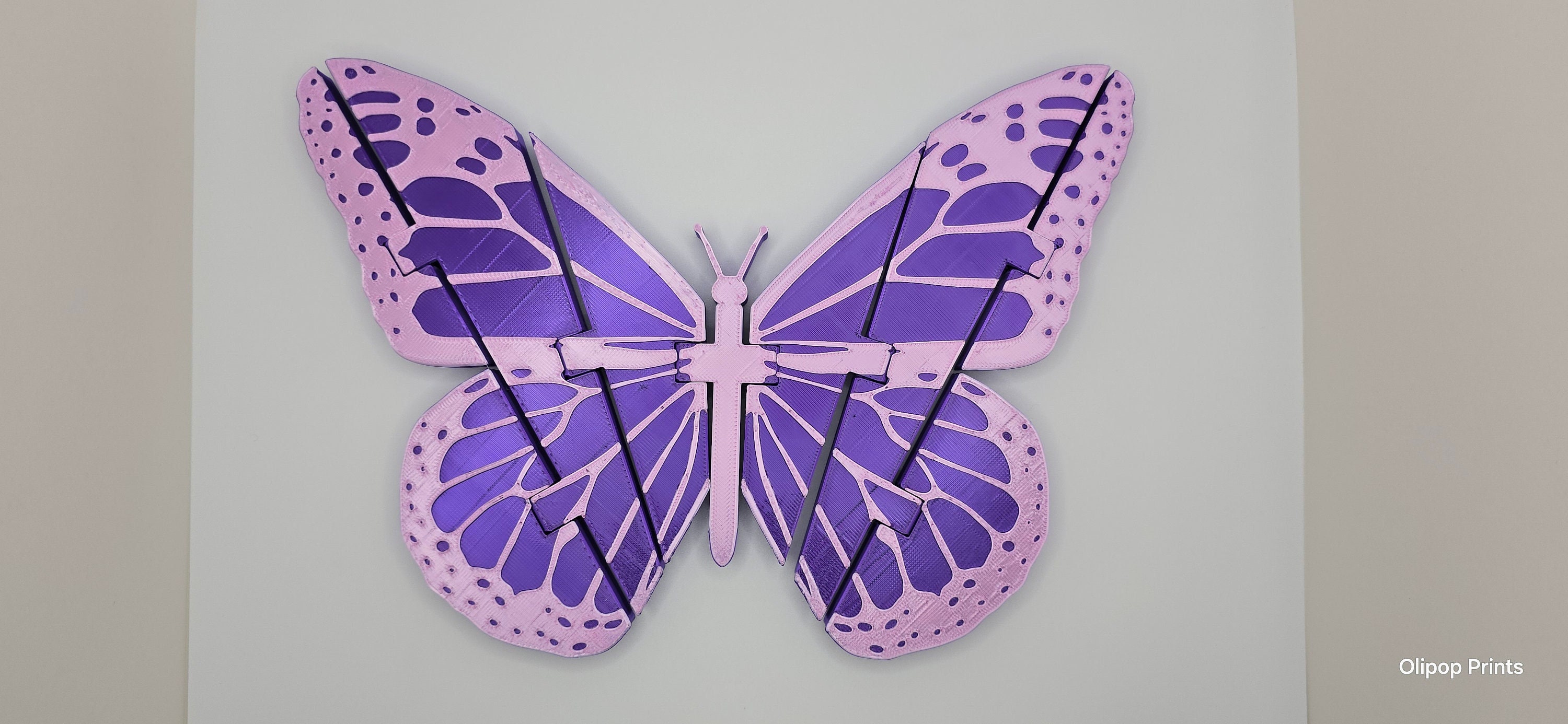 Articulated Butterfly - 3d Printed - Etsy