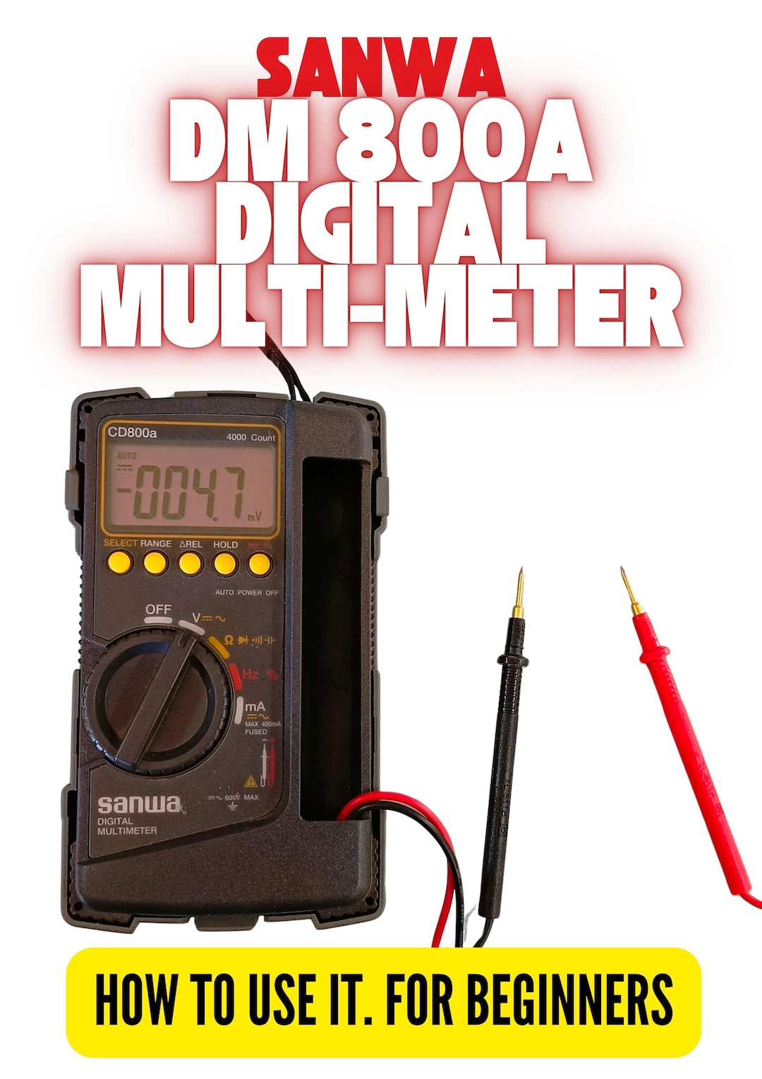Multimeter for Beginners E-book: Simple Guide (PDF) - Etsy