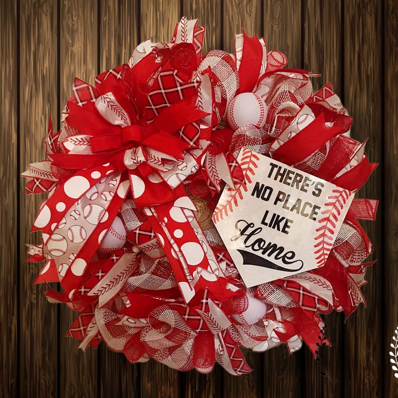 Baseball Wreaths for Front Door - Etsy