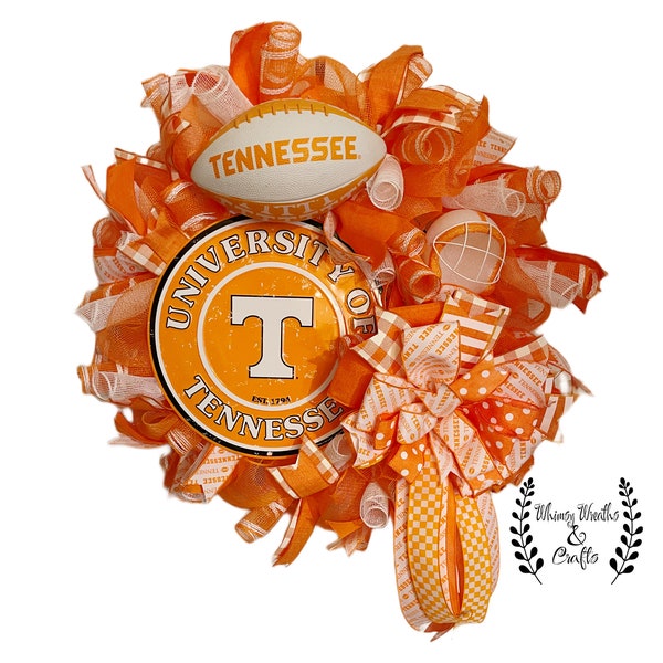 Tennessee Vols Metal Wreath Sign - Etsy
