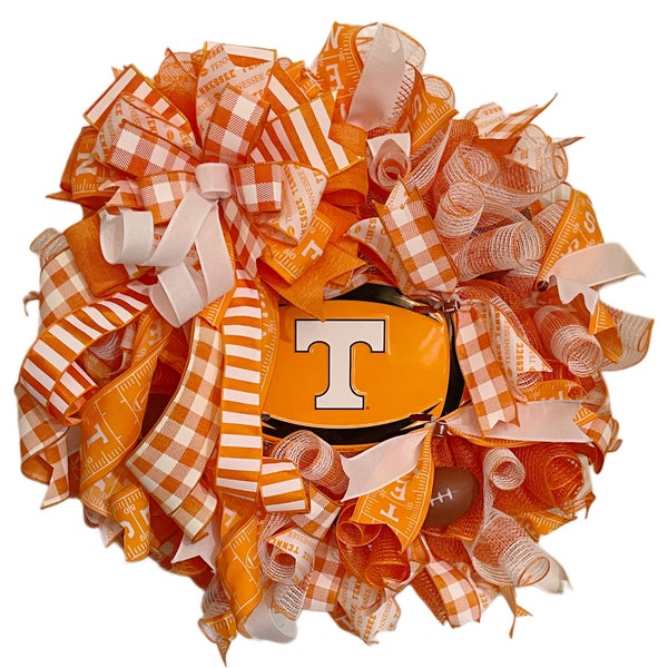 Orange Vols Wreath - Etsy