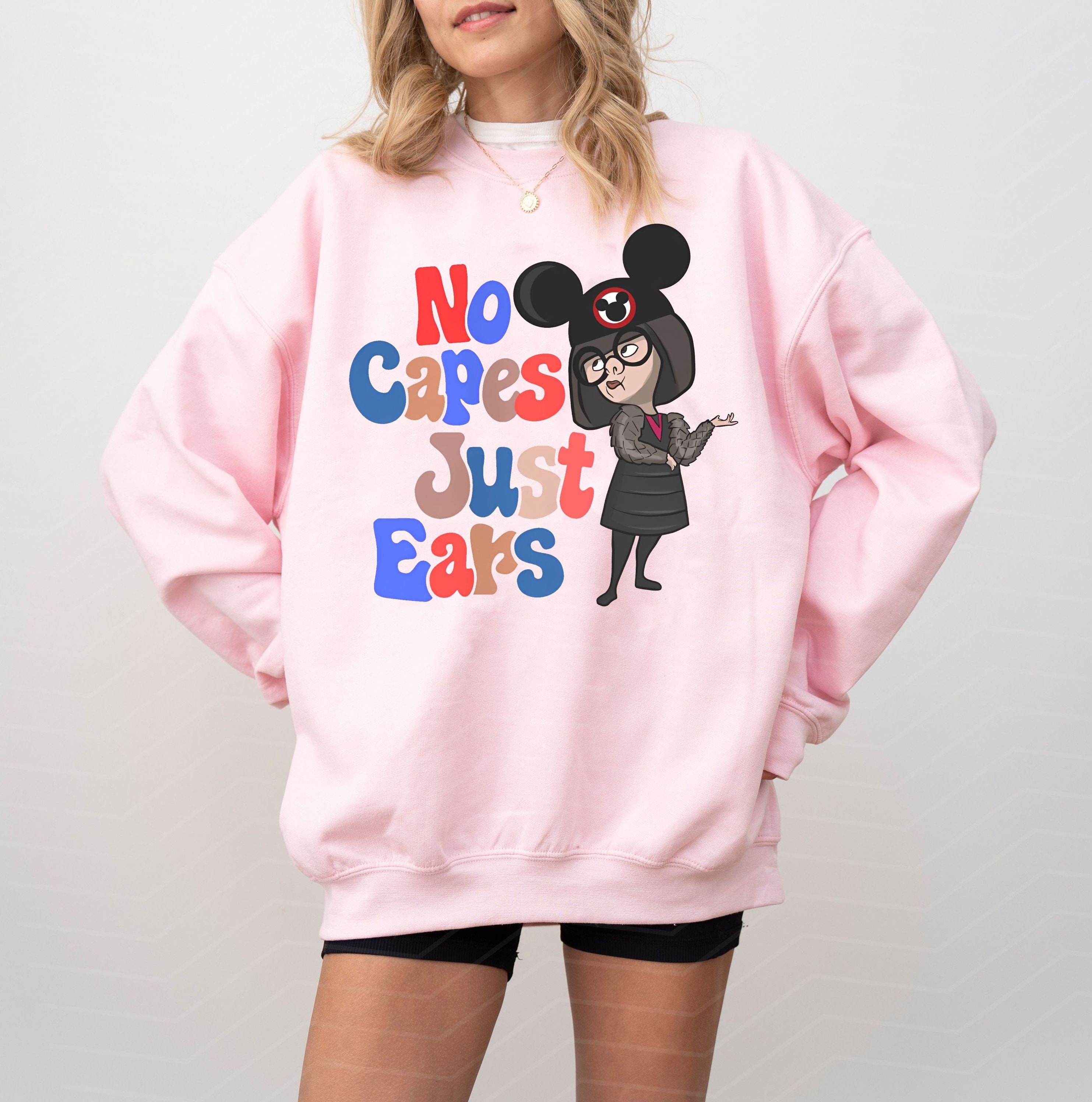 Vintage Disney Edna Mode No Capes Just Ears Shirt, Retro the ...