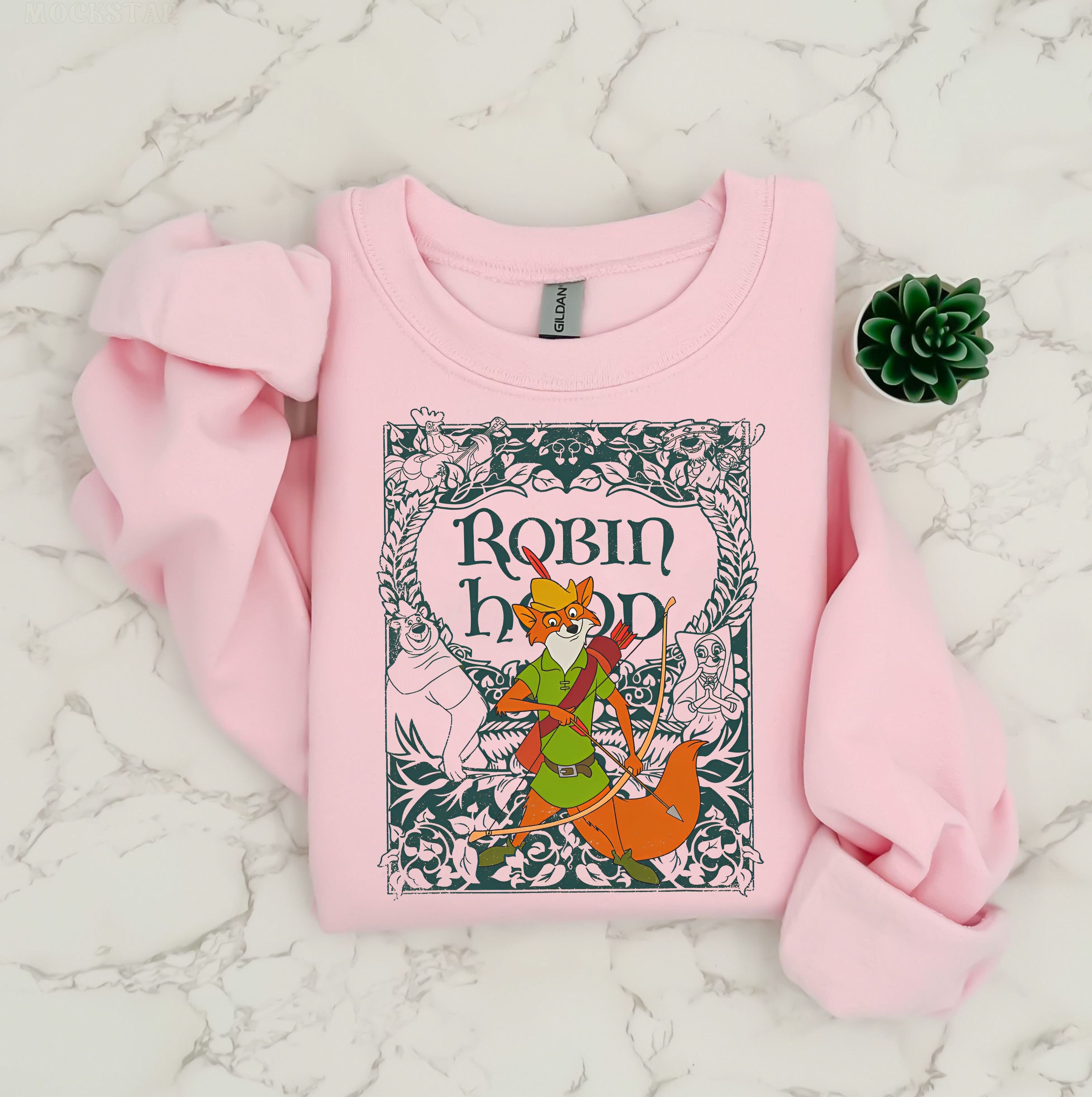 Vintage Disney Robin Hood 1973 Shirt, Robin Hood Characters Portrait T ...