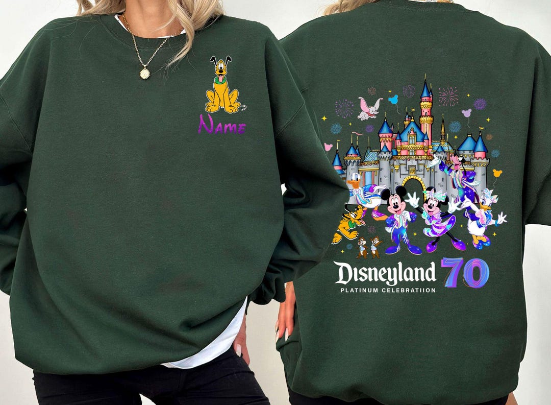 Vintage Disneyland 70 Years of Magic Shirt, Retro Mickey & Friends ...