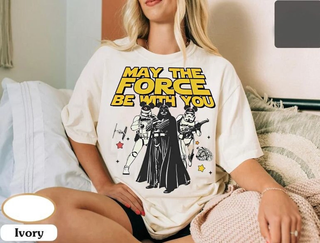 Disney Star Wars Vintage Shirt, Funny Darth Vader & Stormtrooper Mickey ...
