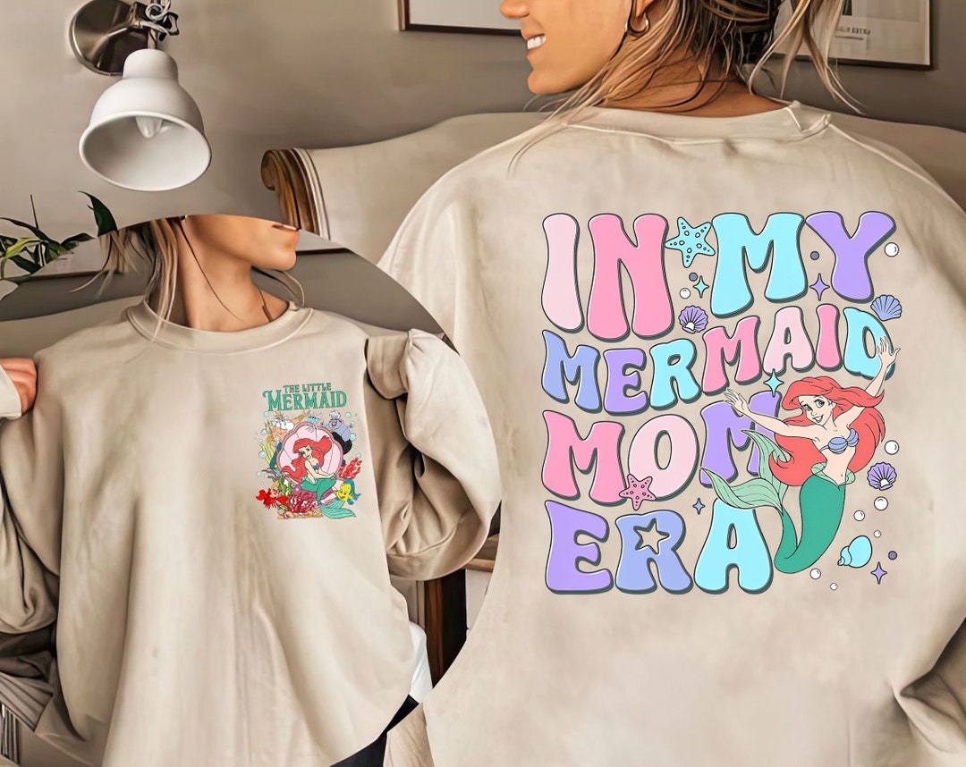 Retro 2-sided the Little Mermaid Princess Ariel Shirt, in My Disney ...