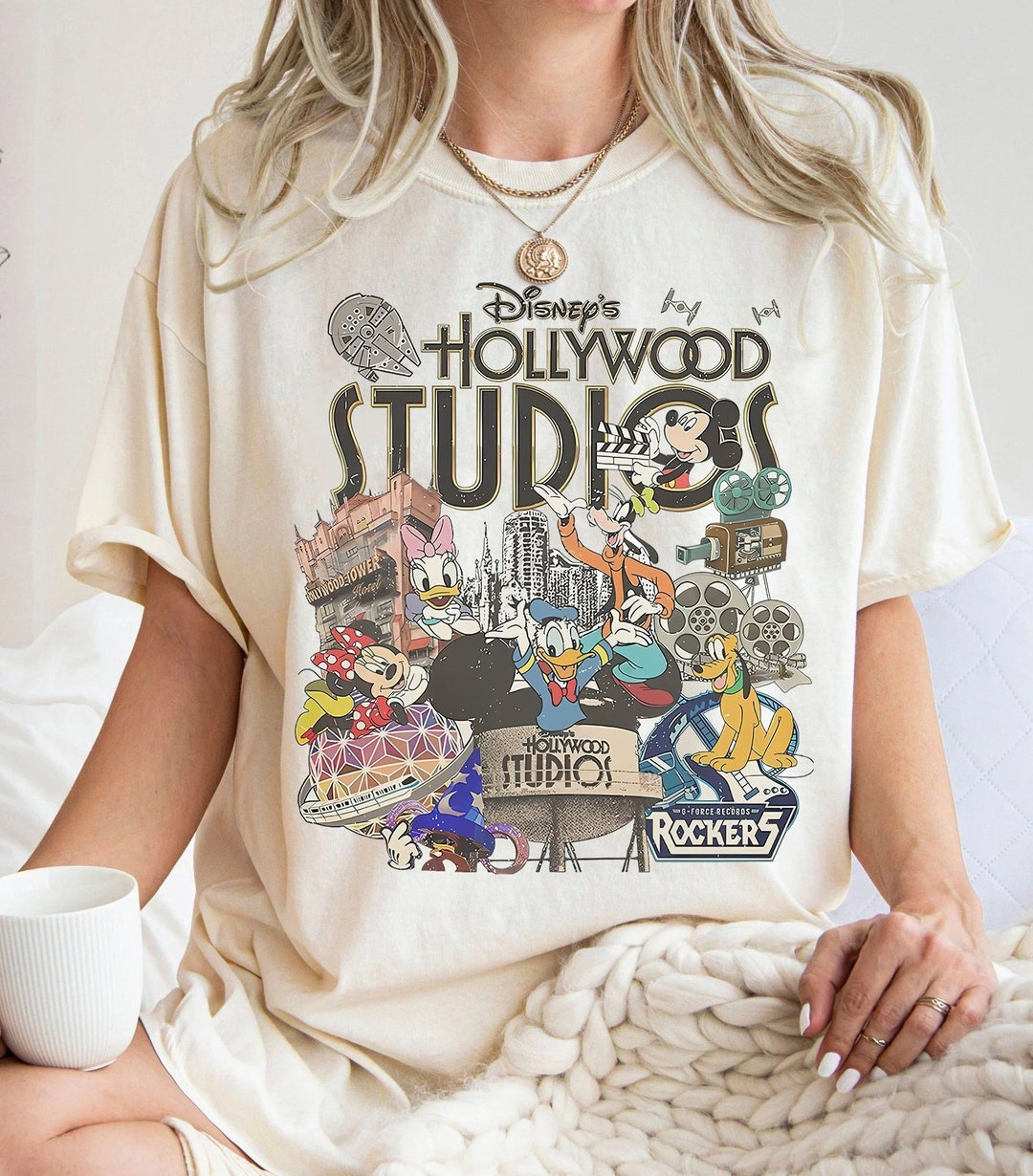 Vintage Disney Hollywood Studios Shirt, Hollywood Studios Family ...