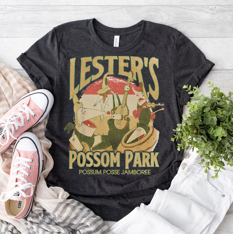 Vintage Disney A Goofy Movie Shirt, Lester's Possum Park Retro T-shirt ...