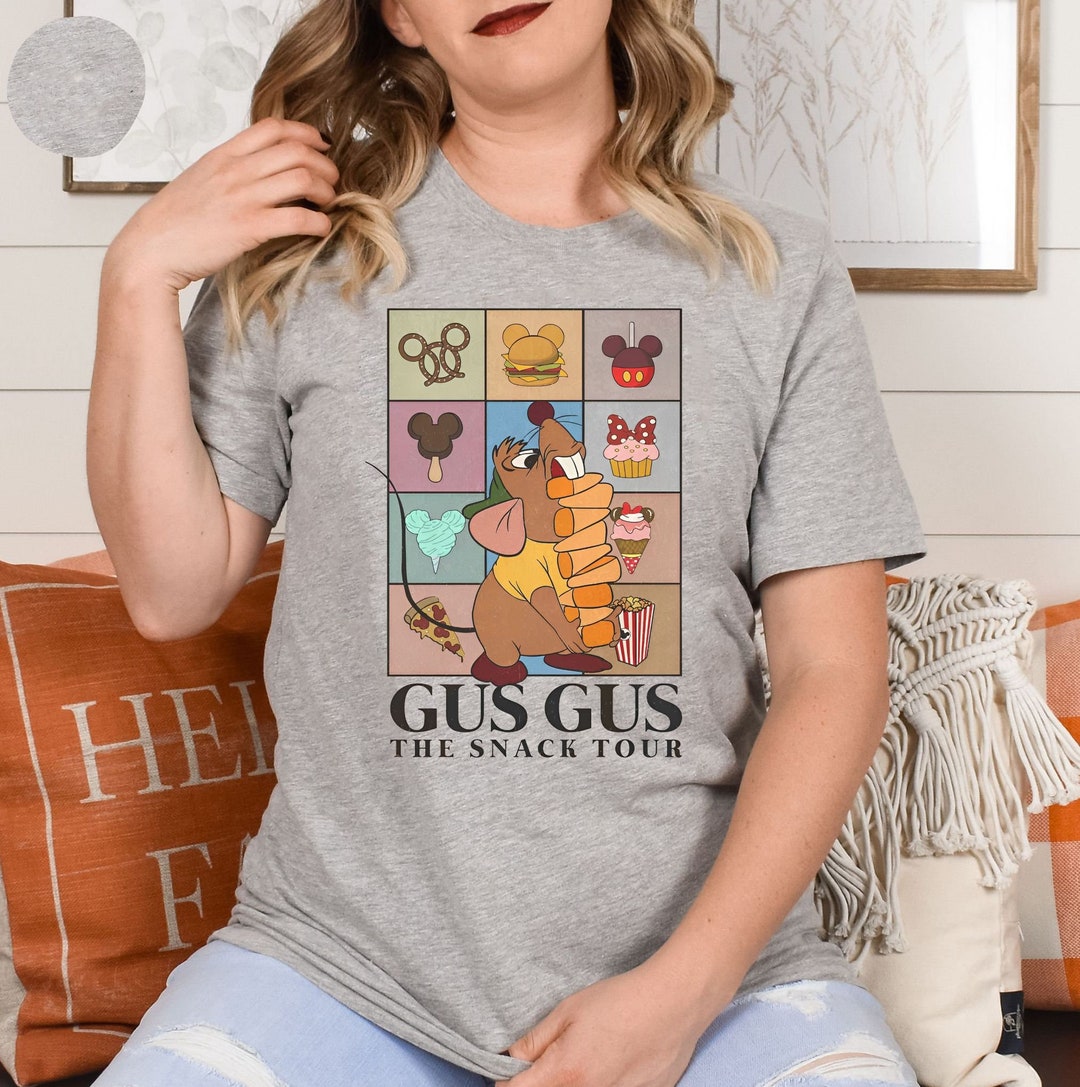 Funny Gus Gus Mouse the Snack Tour Shirt, Disney Cinderella Princes T ...