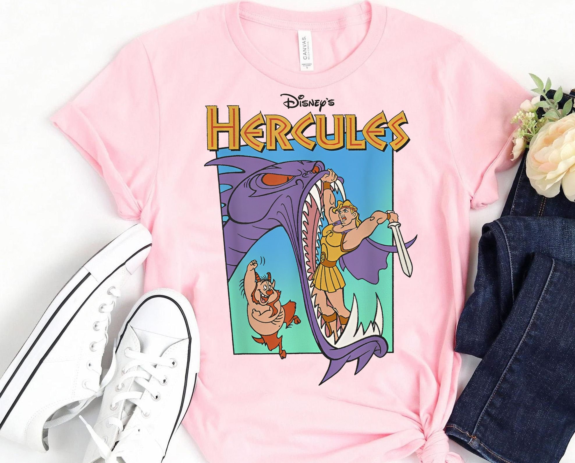 Vintage Disney Hercules Philoctetes Shirt, Hercules and Phil Disney ...