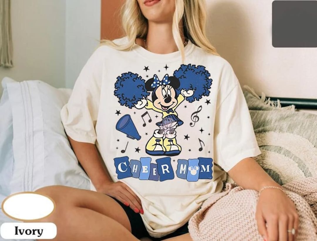 Minnie Mouse Cheer Mom Shirt, Disney the Cheerleading Worlds Tshirt ...