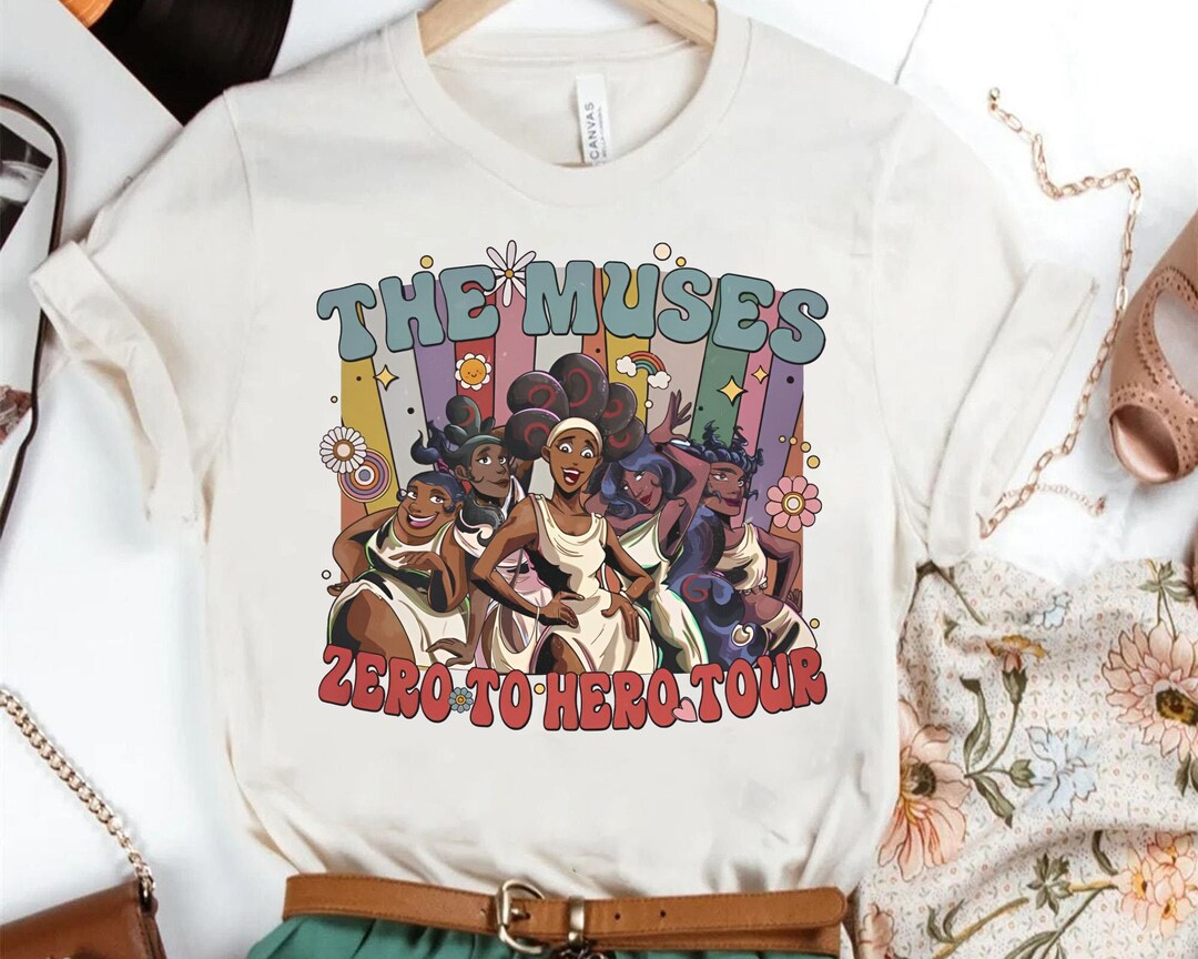 Vintage the Muses Zero to Hero Tour Shirt, Disney Hercules Retro T ...