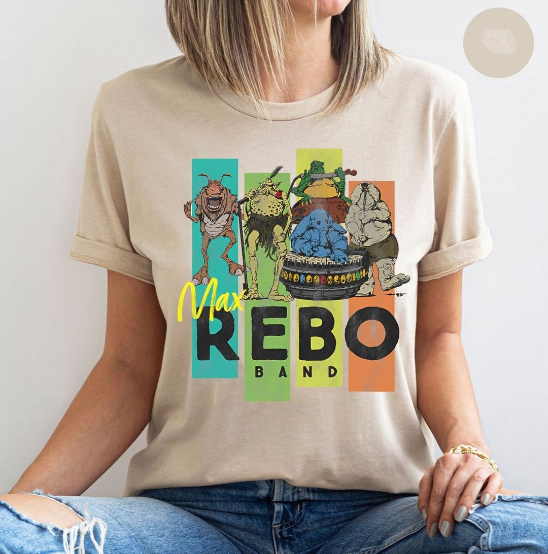 Retro Disney Star Wars Shirt, Aliens Max Rebo Band Vintage Concert T ...