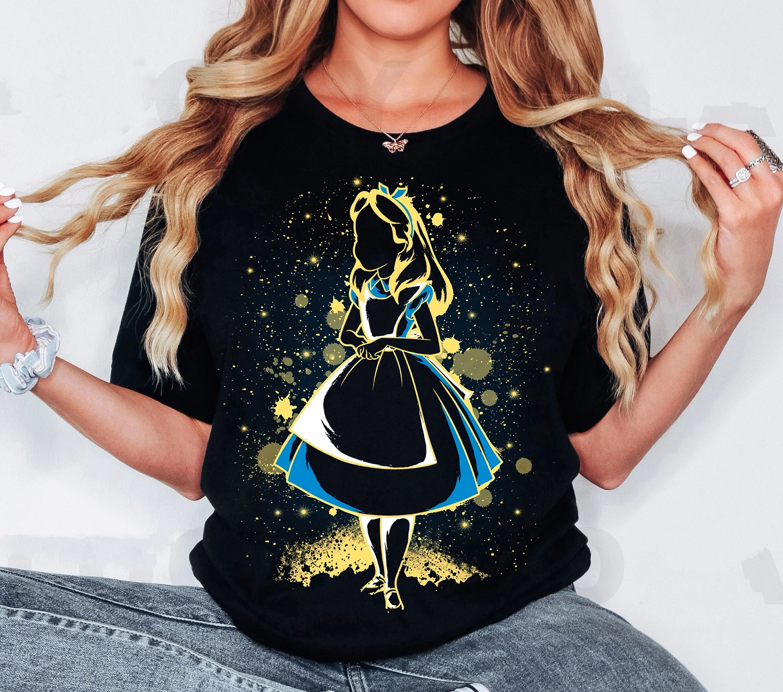 Retro Disney Alice Princess Portrait Shirt, Disney Alice in Wonderland ...