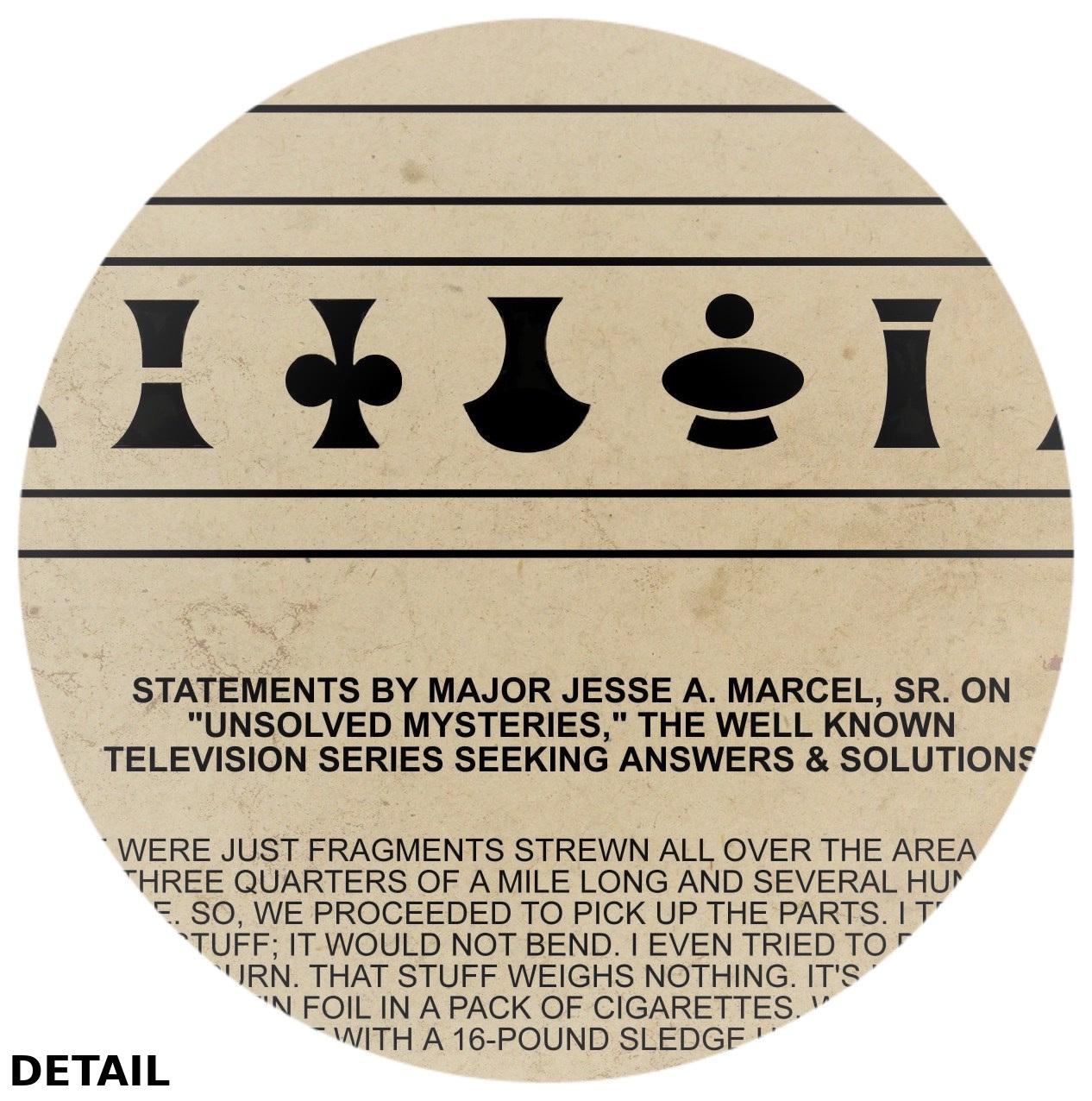 Roswell UFO I-beam - Strange Metal Debris, Crashed Flying Saucer, Alien ...