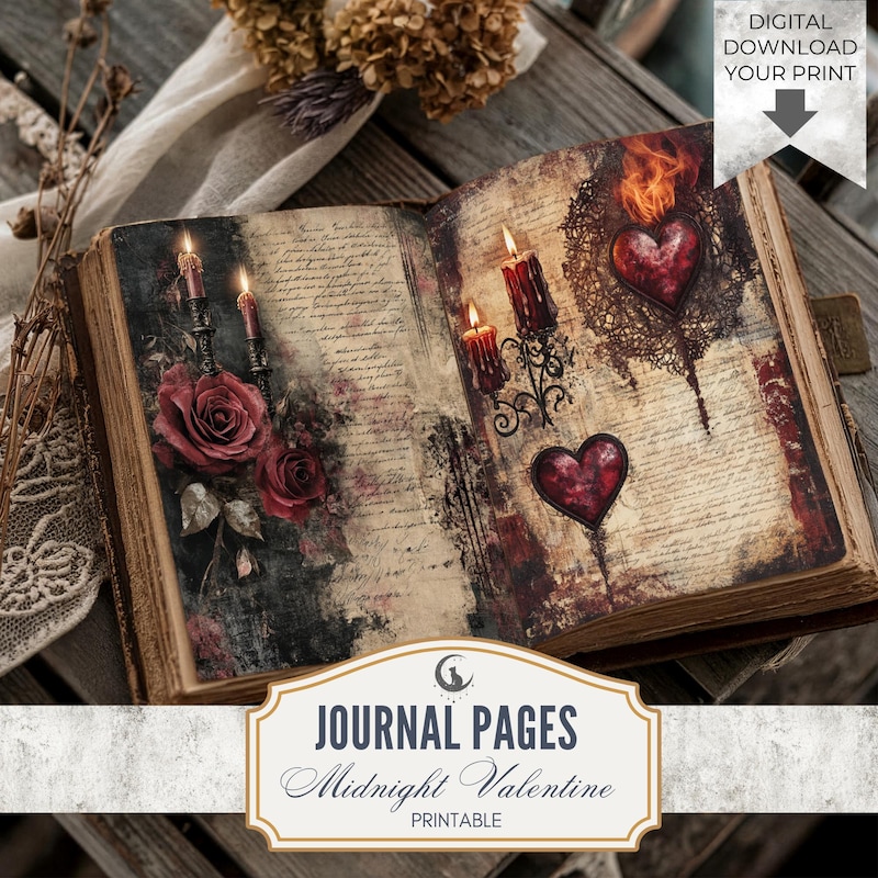 Valentine Card Gothic - Etsy UK