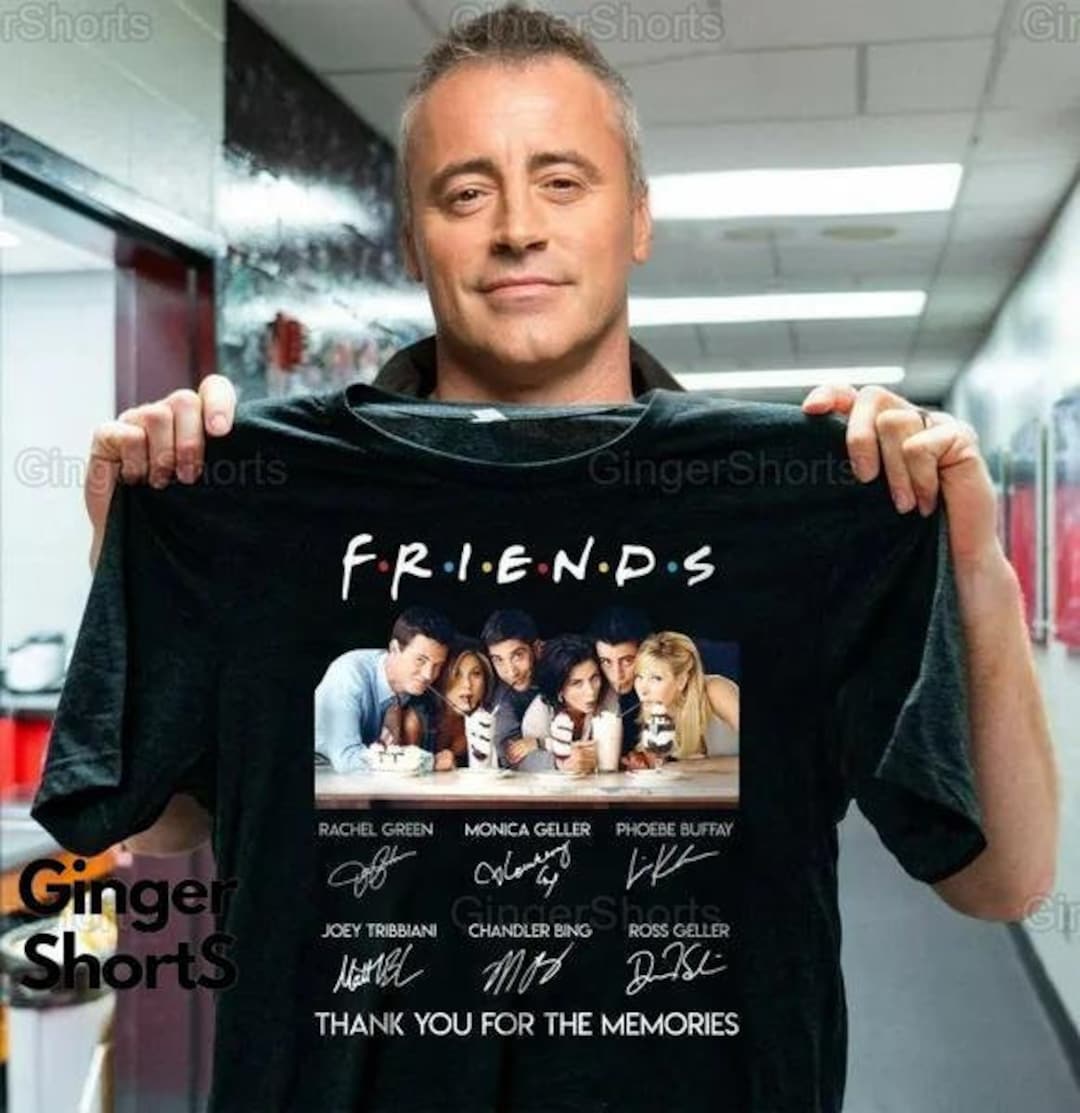 Friends TV Show Shirt, Friends Thank You for the Memories Shirt ...