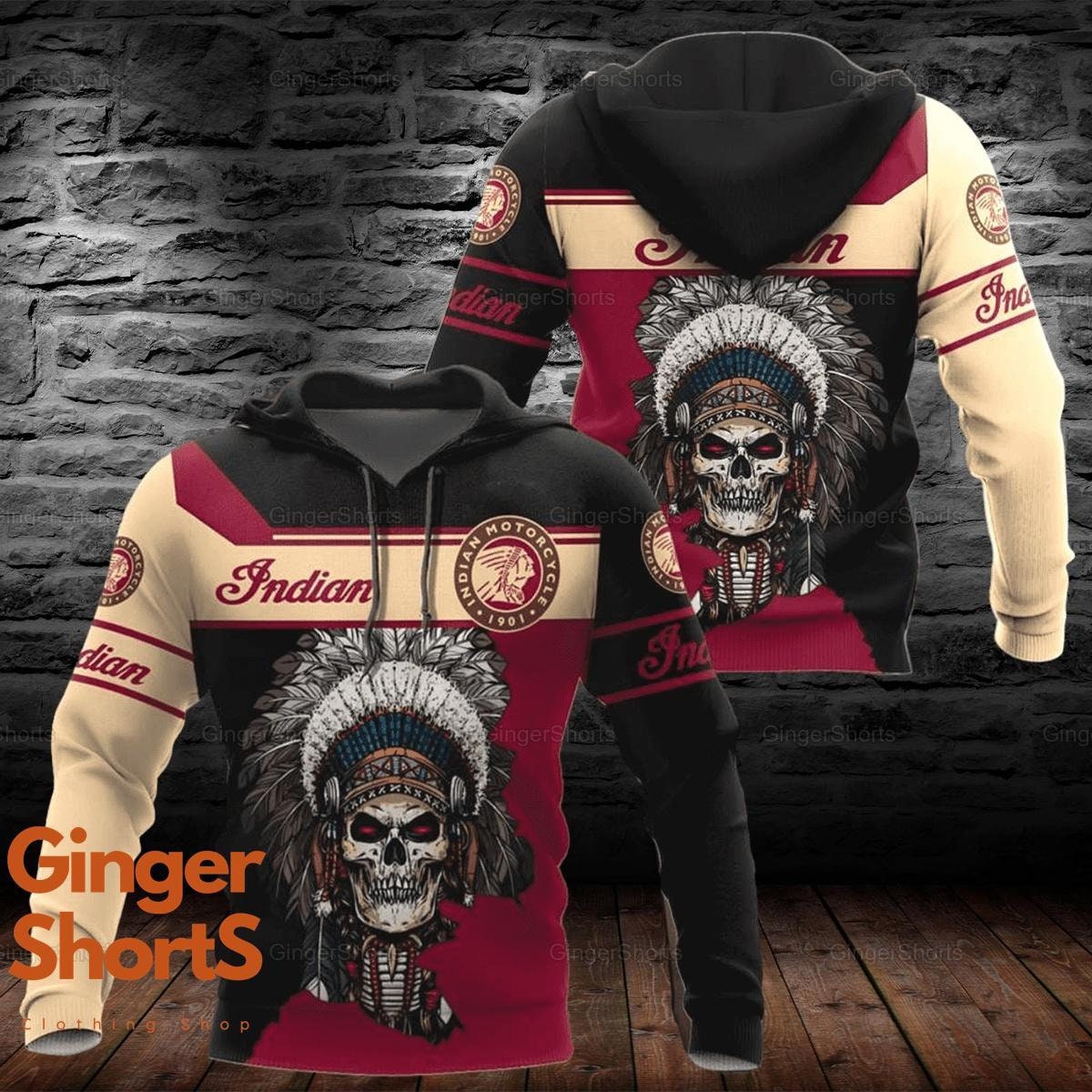 Indian Motorcycle Hoodie, Indian Motorcycle 3D Hoodie, Motorbike Shirt ...